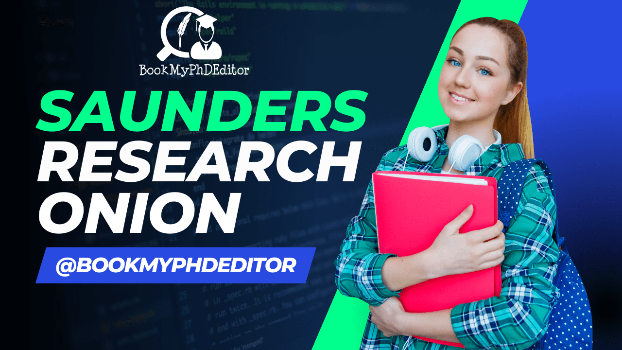 Saunders Research Onion: A Guide To Building Research Methodology ...
